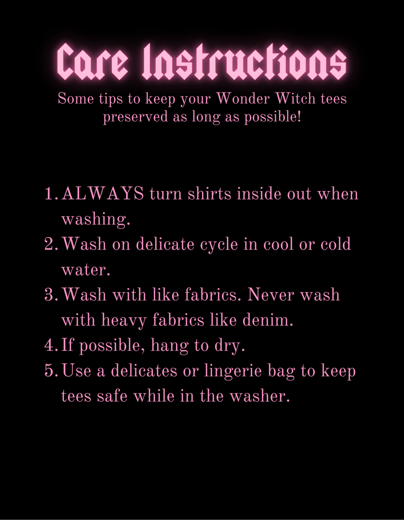 Capulet Band Tee – Wonder Witch Boutique